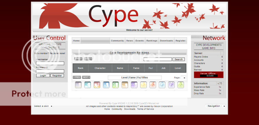 Cygnus Ranking for New Cype (V74/75) | RaGEZONE - MMO Development Forums