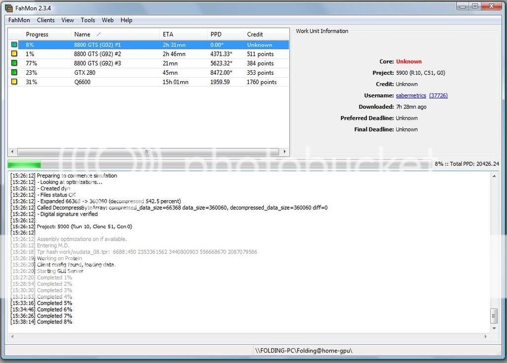 Weird GPU2 WU? | Overclock.net