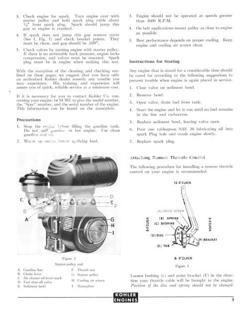 k90 service manual - Engines - RedSquare Wheel Horse Forum